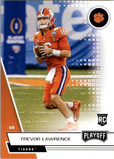 Panini Chronicles Draft Picks Playoff Trevor Lawrence NM MT Triple Play Sports