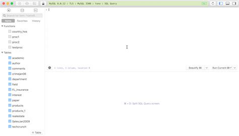The Best SQL Editor For Mac Windows TablePlus