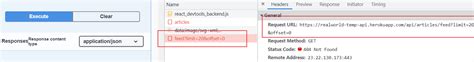 Bug Tracker New Deployed API Issue Gothinkster Realworld GitHub