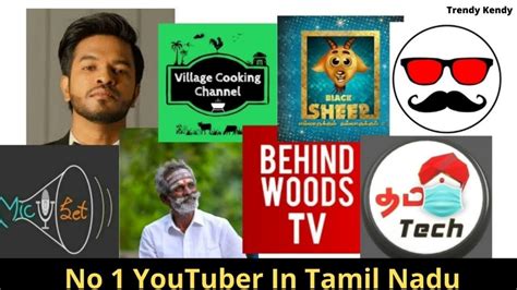 Top 10 Youtubers In Tamilnadu 2022 High Earning Tamil Youtubers