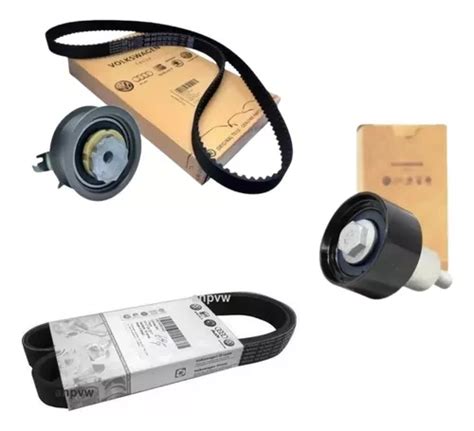 Kit Tensor Correias Vw Up Fox Gol Original Vw Parcelamento Sem Juros
