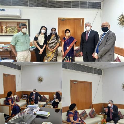 Secretary Fpi Smt Pushpa Subramanyam Holds Meeting With The Italian