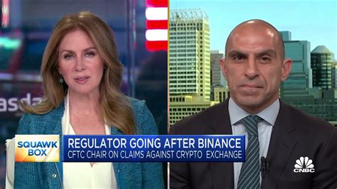 Cftc Chairman On Binance Lawsuit Youtube