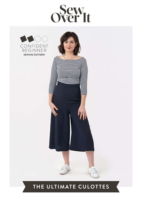 Ultimate Culottes Pdf Sewing Pattern Sew Over It