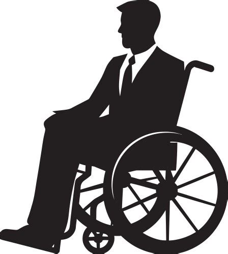 Diverse Mobility Wheelchair Icon Inclusive Vector Image