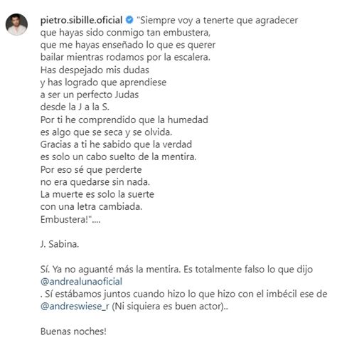 Ethel Pozo Defendió A Andrea Luna De Pietro Sibille No Debiste Hacer Catarsis En Redes