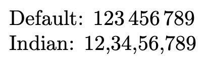 Formatting Customize Grouping Of Digits Using Siunitx TeX LaTeX Stack Exchange