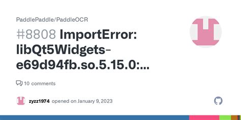 Importerror Libqt5widgets E69d94fbso5150 Cannot Open Shared