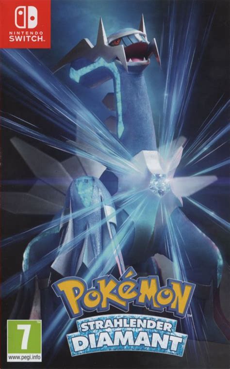 Pokémon Brilliant Diamond 2021 Nintendo Switch Box Cover Art Mobygames