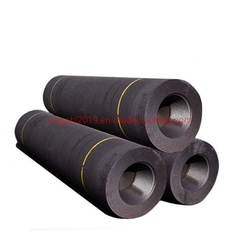 Steel Making Electrolysis Graphite Carbon Electrodes Rods Producer With Nipples Graphite