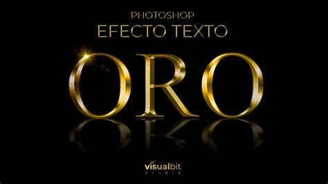 Crear Un Efecto De Texto Dorado En Photoshop Cc Y Cs Tutoriales My