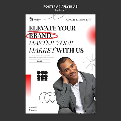 Free Psd Marketing Template Design