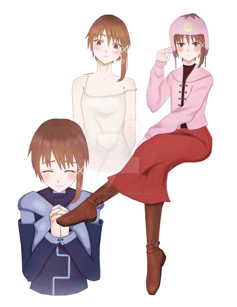 Fanart Of Iwakura Lain By Iiisoggybreadiii On Deviantart