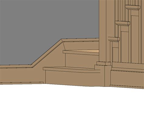 solved revit stringer extension transitioning into baseboard