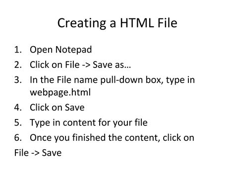 Unit 2 Html Ppt