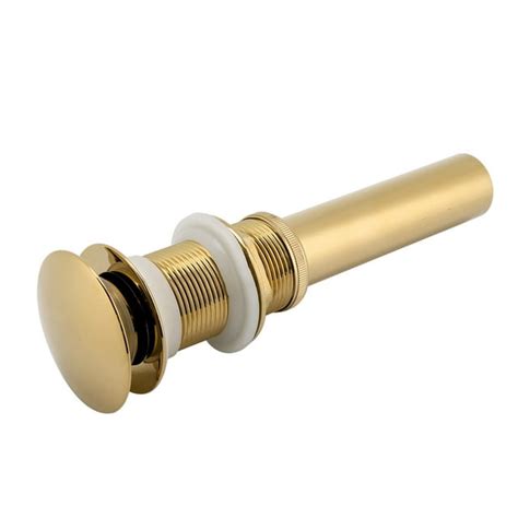 G1 14 Brass Bathroom Basin Sink Pop Up Drain Assembly Non Overflow