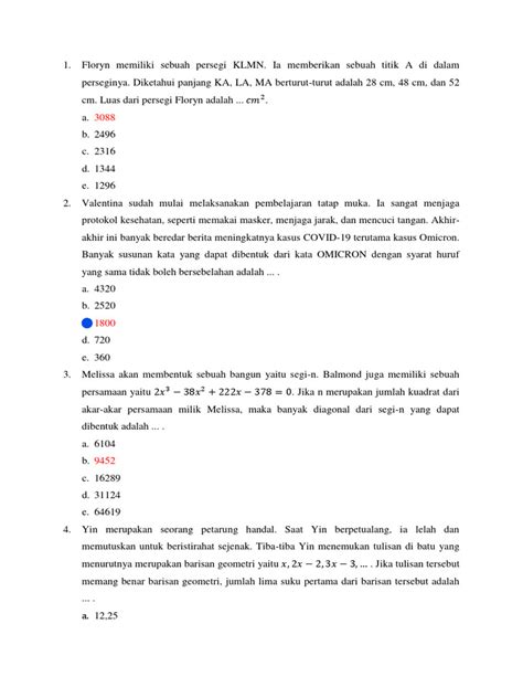 Opsilon 6 Matematika Smp Pdf