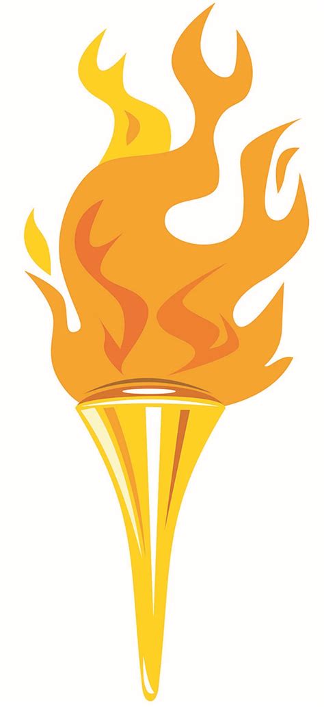 Olympic Torch Clipart Clipground