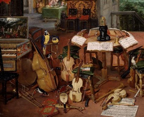 Ян Брейгель Старший Слух Фрагмент