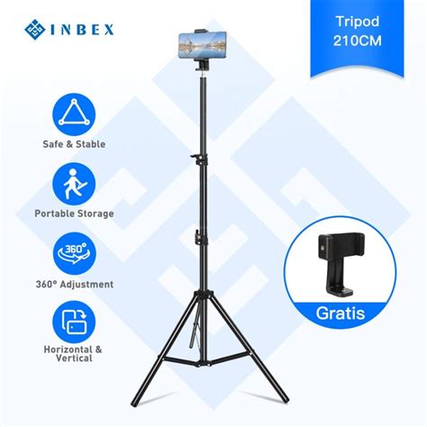 7 Rekomendasi Tripod HP Terbaik 2023, Mulai dari Rp60 Ribuan