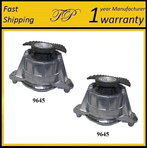 2 PCS FRONT L R MOTOR MOUNT FOR 2008 2015 MERCEDES BENZ C350 3 5L 2WD