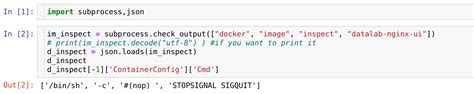 How To Show The Run Command Of A Docker Container Stack Overflow