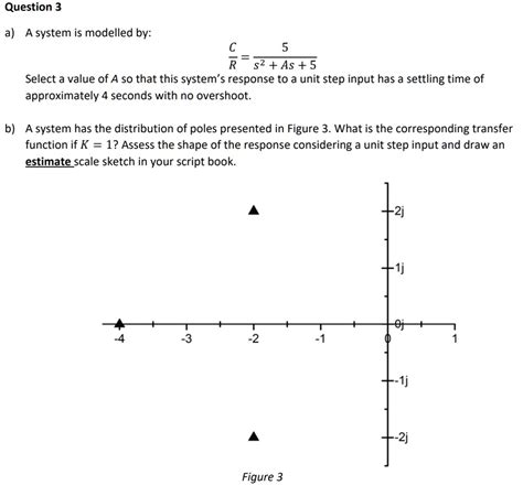 Solved A A System Is Modeled By C 5r S2 As 5 Select A Value