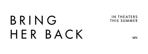 Bring Her Back