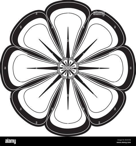 Flower Vector Illustration Stock Vector Image And Art Alamy