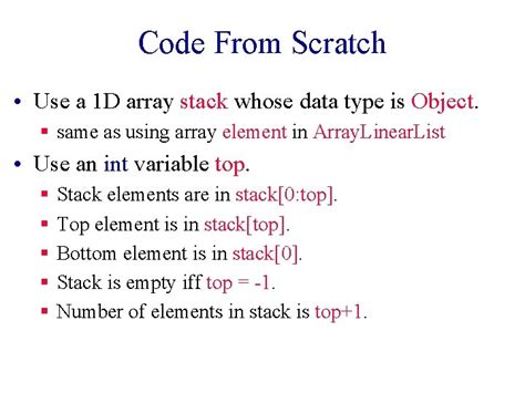 Stacks Public Interface Stack Public Boolean Empty Public
