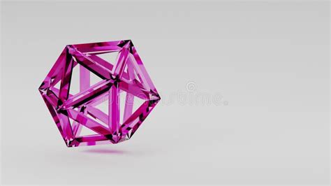 3d Render Glass Technology Geometric Background Animation Stock Video