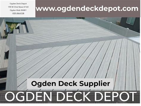 Ogden Composite Redefining Material Innovation Ogden Deck Depot