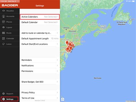 How To Assign A Default Calendar Ipad Badger Maps