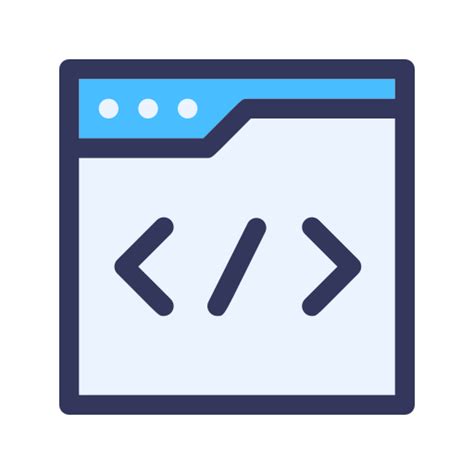Coding Generic Outline Color Icon