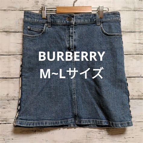 【美品】burberry デニムスカート ミニスカート デニム By メルカリ