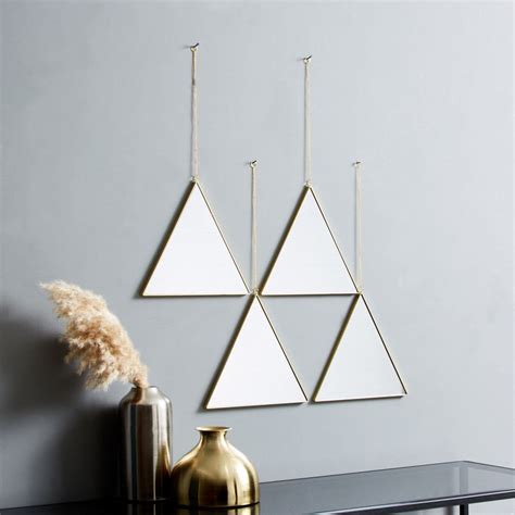 Buy Aurous 4 Piece Mirror Set 48x2x53 Cm Online In Uae Homebox