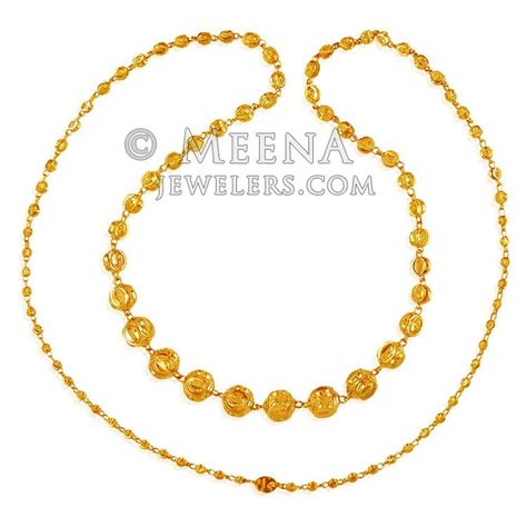 22kt Gold Ladies Chain Chlo21573 22kt Gold Ladies Chain Chain Is