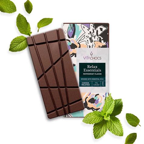 Relax Peppermint Chocolate Vitachocs