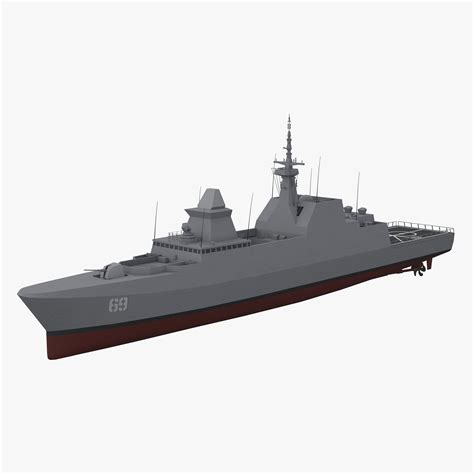Formidable Class Frigate 3d Model 179 Fbx Obj Ma Max Free3d