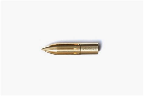 Kakimori Brass Nib The Perfect Ink Sampling Tool Galen Leather