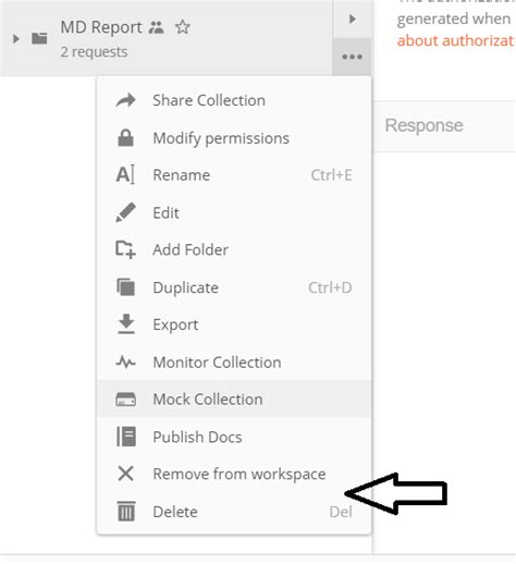 Collections Delete And Remove From Workspace Help Hub Postman Community