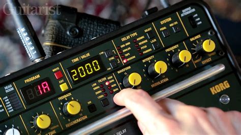 Korg SDD 3000 Pedal Stompbox Delay Review Demo YouTube