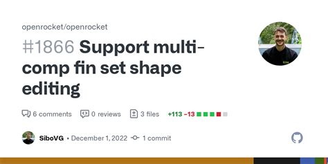 Support Multi Comp Fin Set Shape Editing By Sibovg · Pull Request 1866