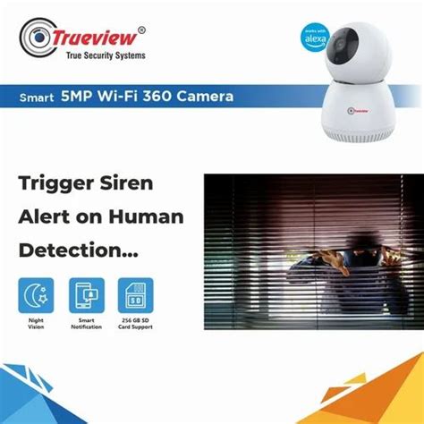 Trueview 5mp Wi Fi Robot Pan Tilt Bt Camera T18158 At ₹ 2500piece