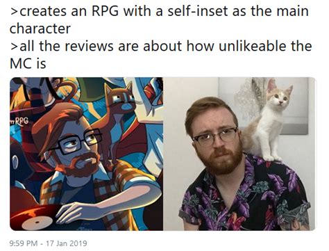 Self Insert Yiik A Postmodern Rpg Know Your Meme