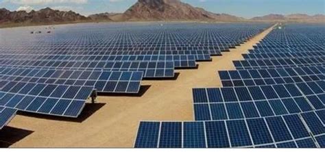 Mw Ground Mounted Solar Power Plant At ₹ 36watt Solar Plants In
