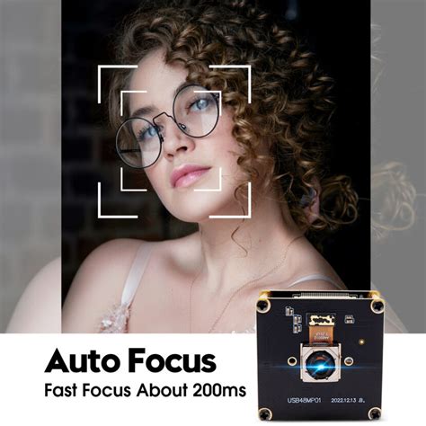 ELP Ultra HD MP Fast Autofocus USB Camera Module UVC Free Driver USB Webcam For