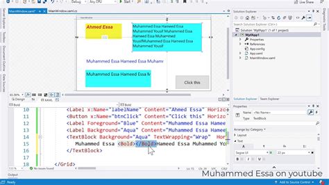 93 C C Sharp Wpf Gui Textblock Bold Italic And Underline Youtube