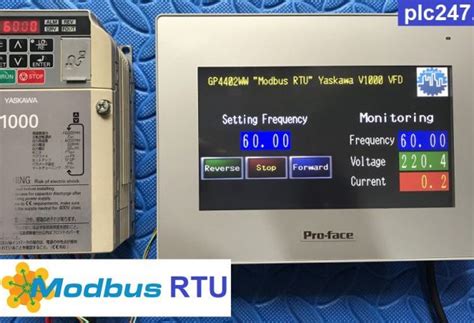 Hmi Proface And Plc Omron Rs232 Connection