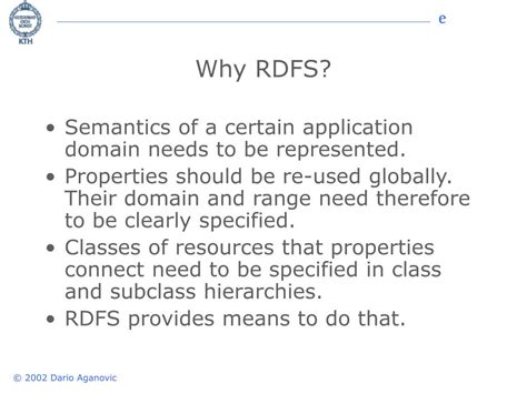 Ppt Resource Description Framework Schema Rdfs Powerpoint